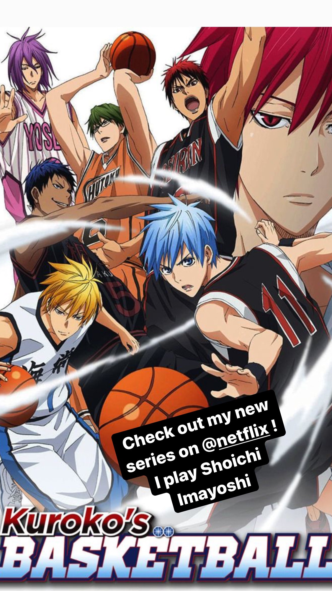 Kurokos Basketball Poster