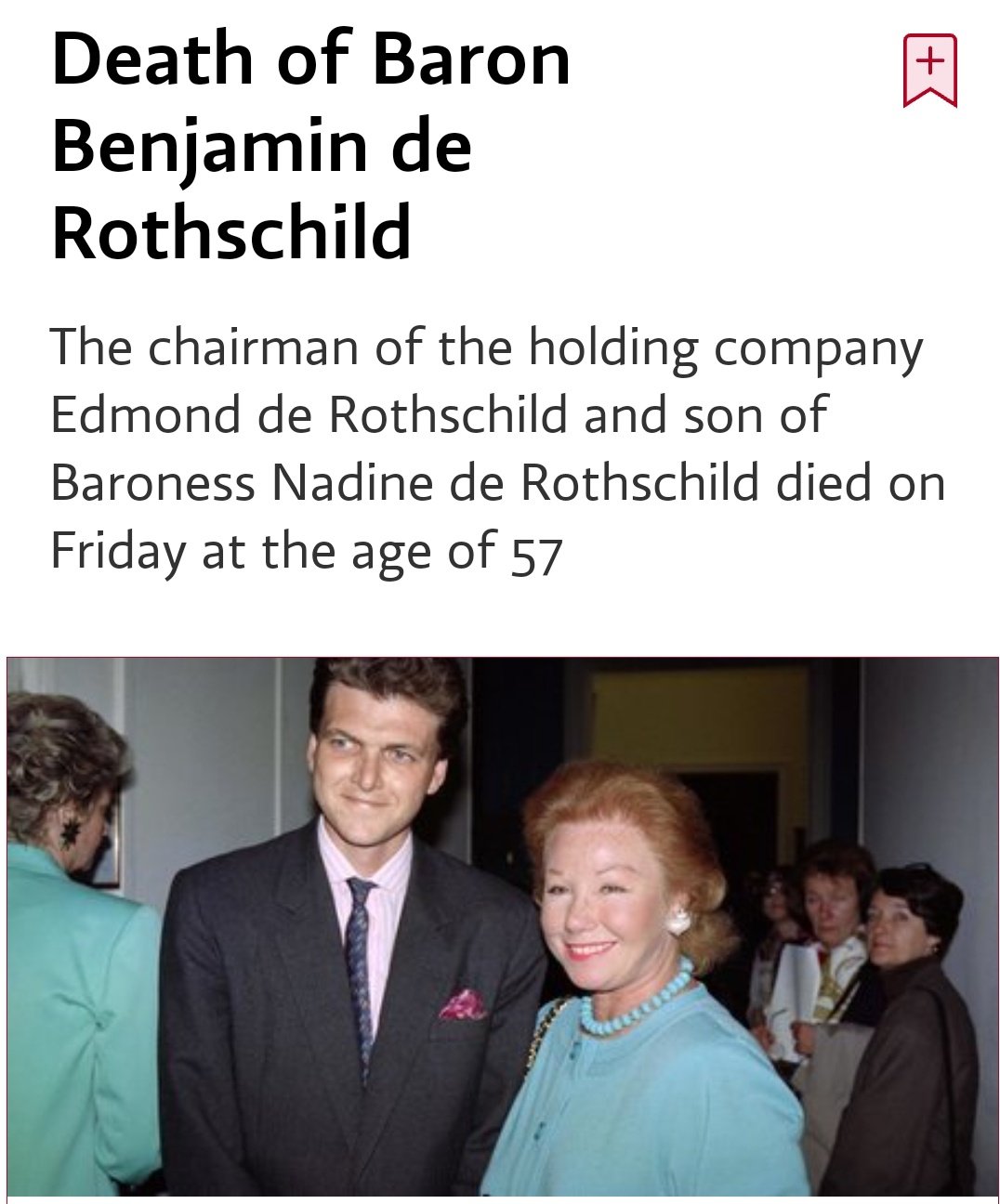Benjamin De Rothschild