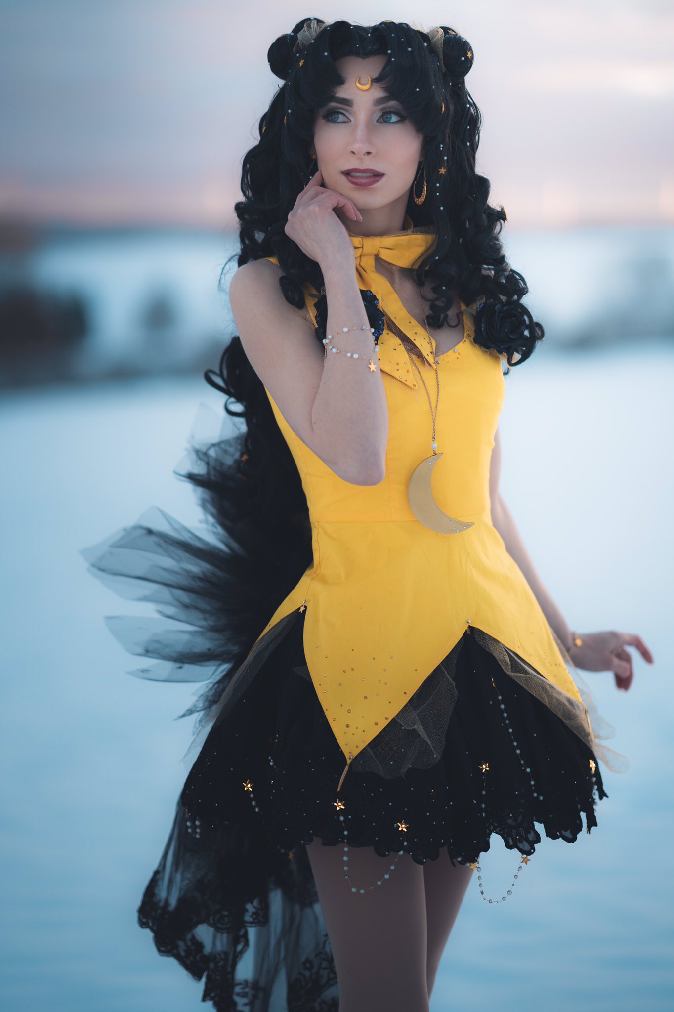 Sailor Moon Luna Cosplay