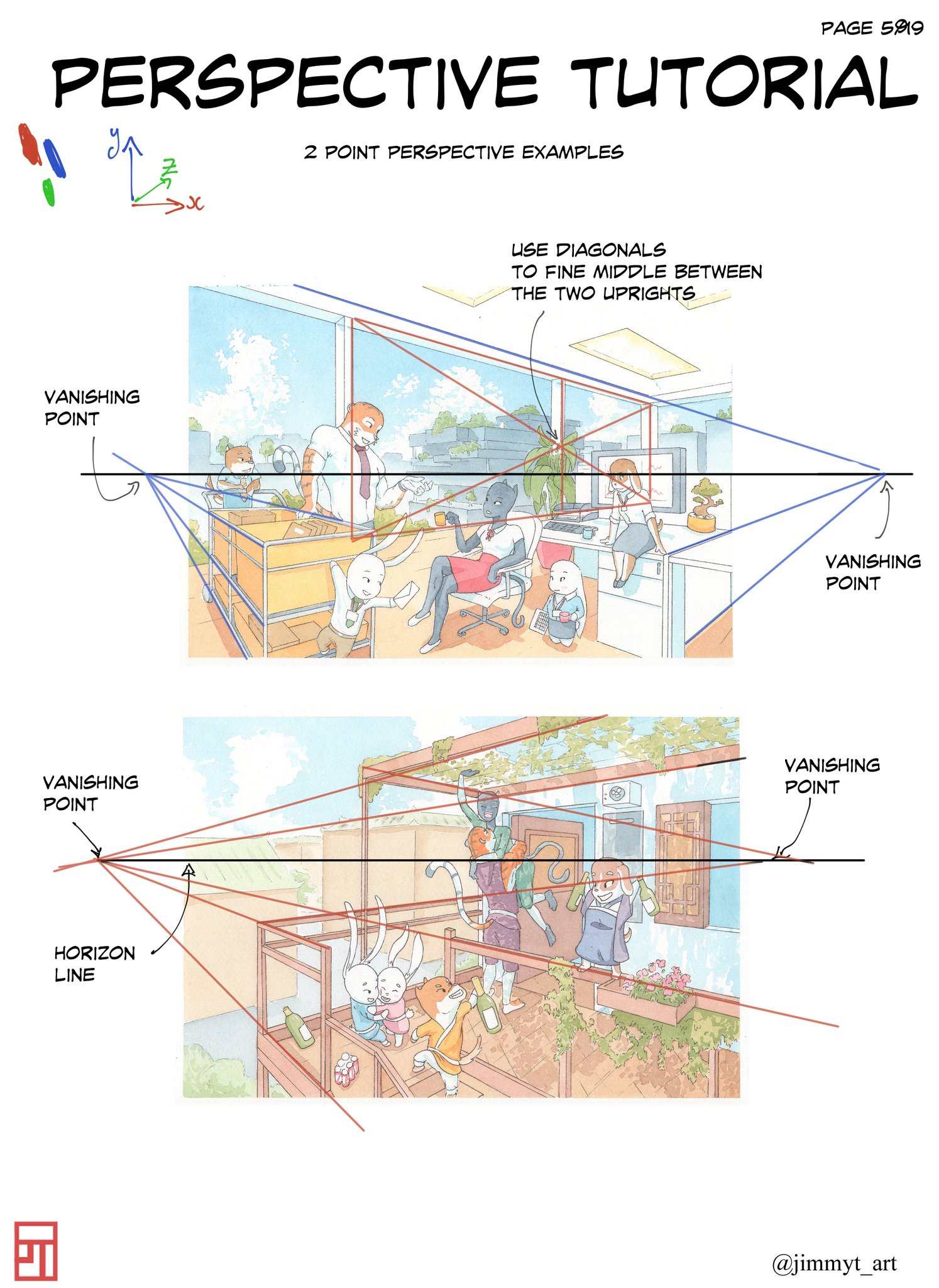 Jimmy T on Twitter: "PERSPECTIVE TUTORIAL - some people have asked for ...