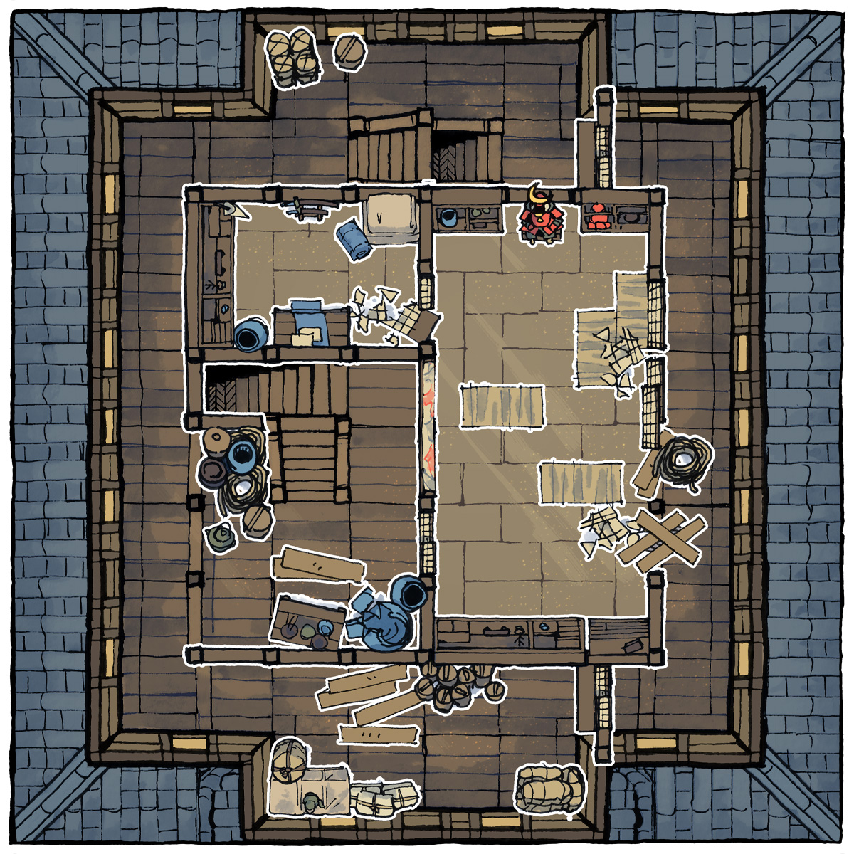 Japanese Castles Floor Plan