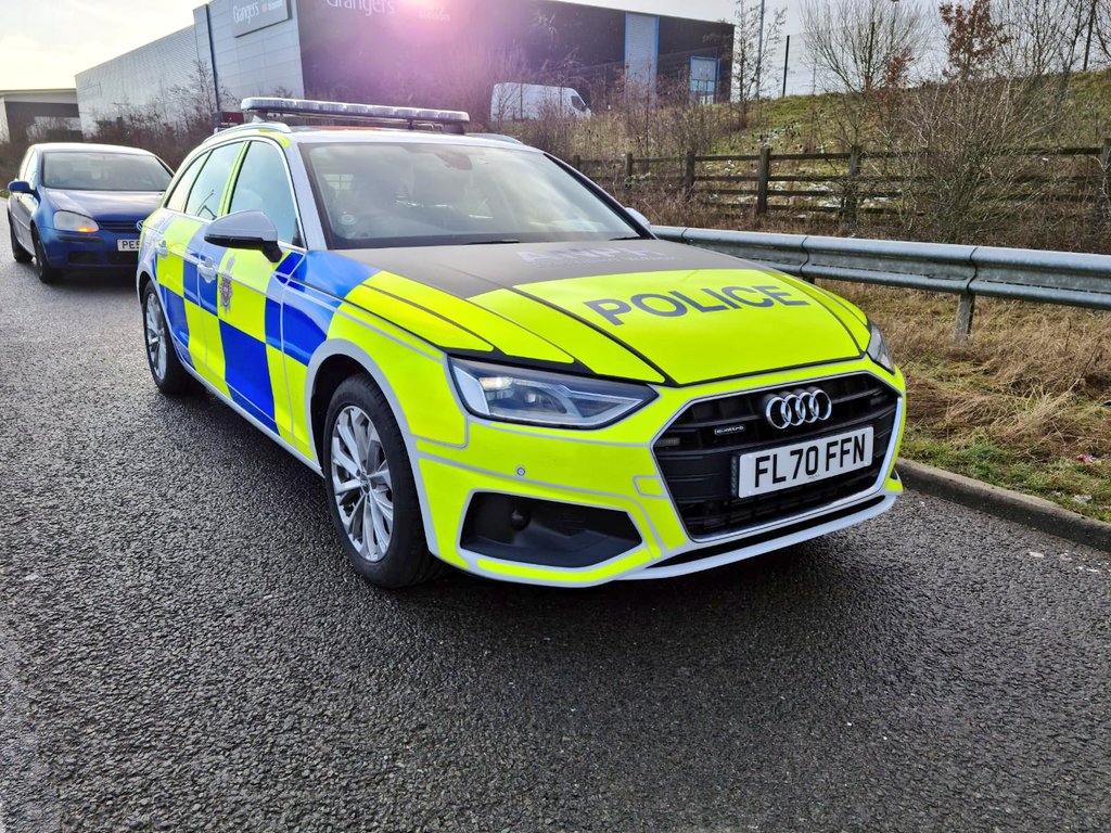 Audi A4 Police Car