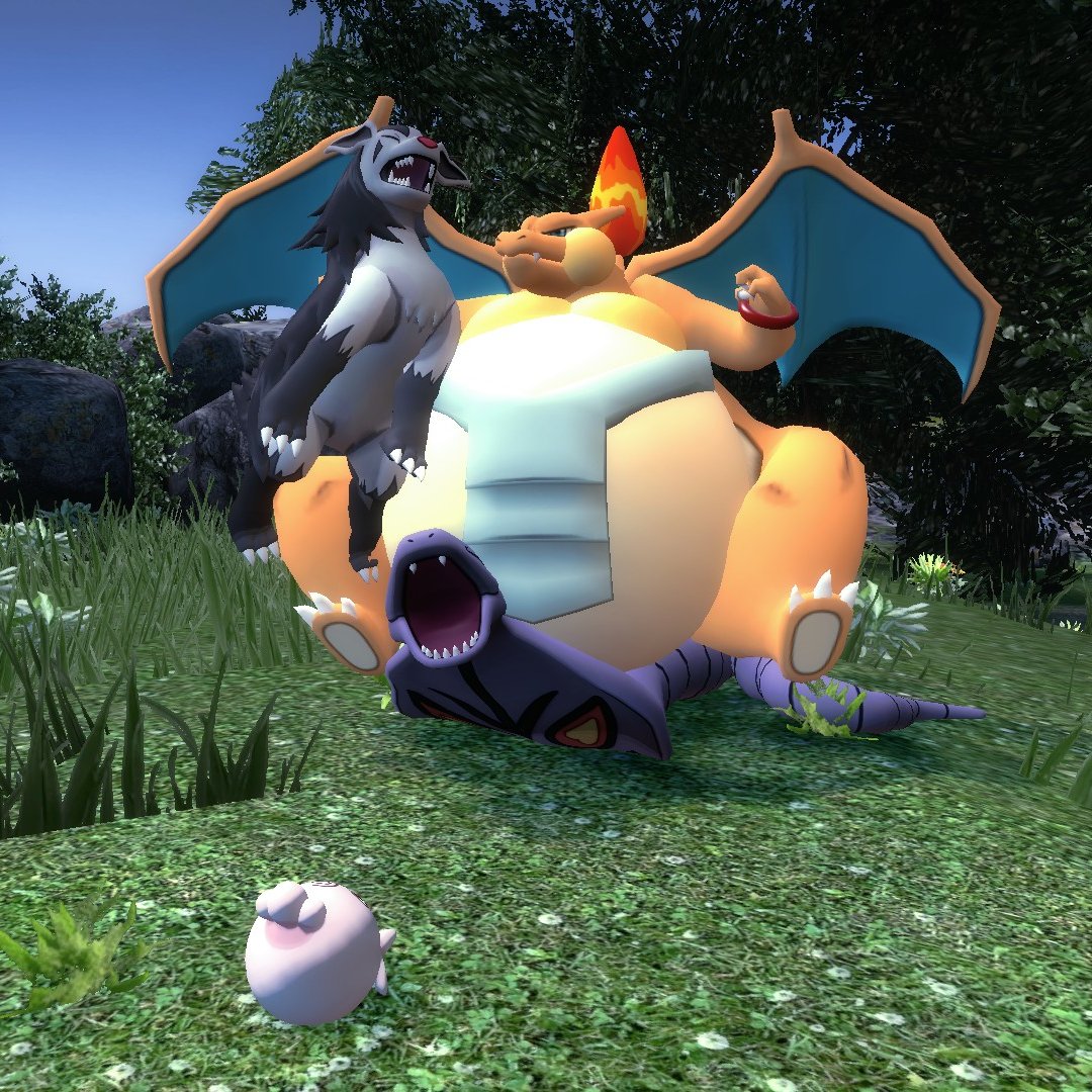 Tucker the Heroic Sumo Charizard on Twitter: "Here's 4 pictures of Tucker. https://t.co ...