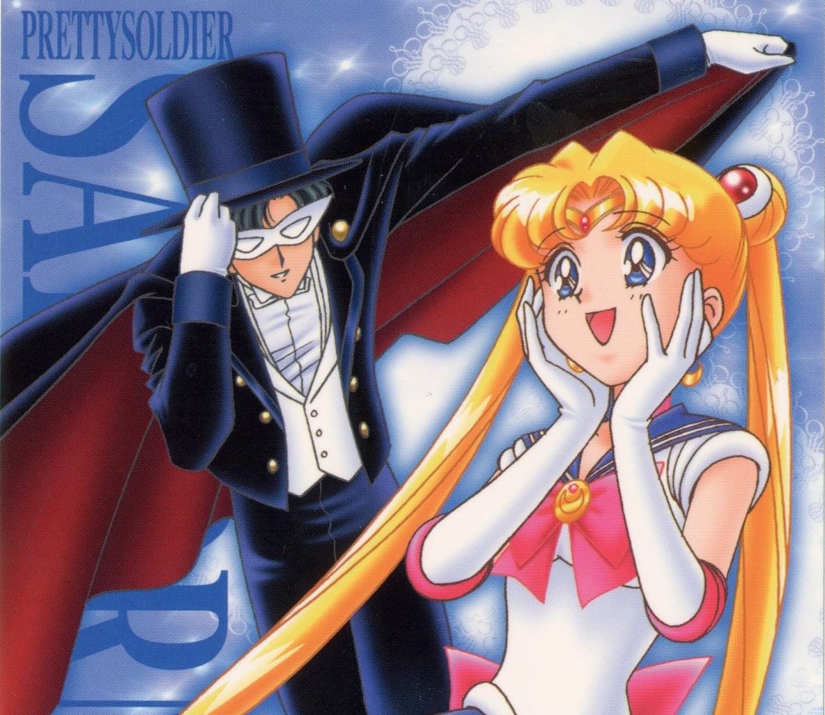 Sailor Moon And Tuxedo Mask Wallpaper