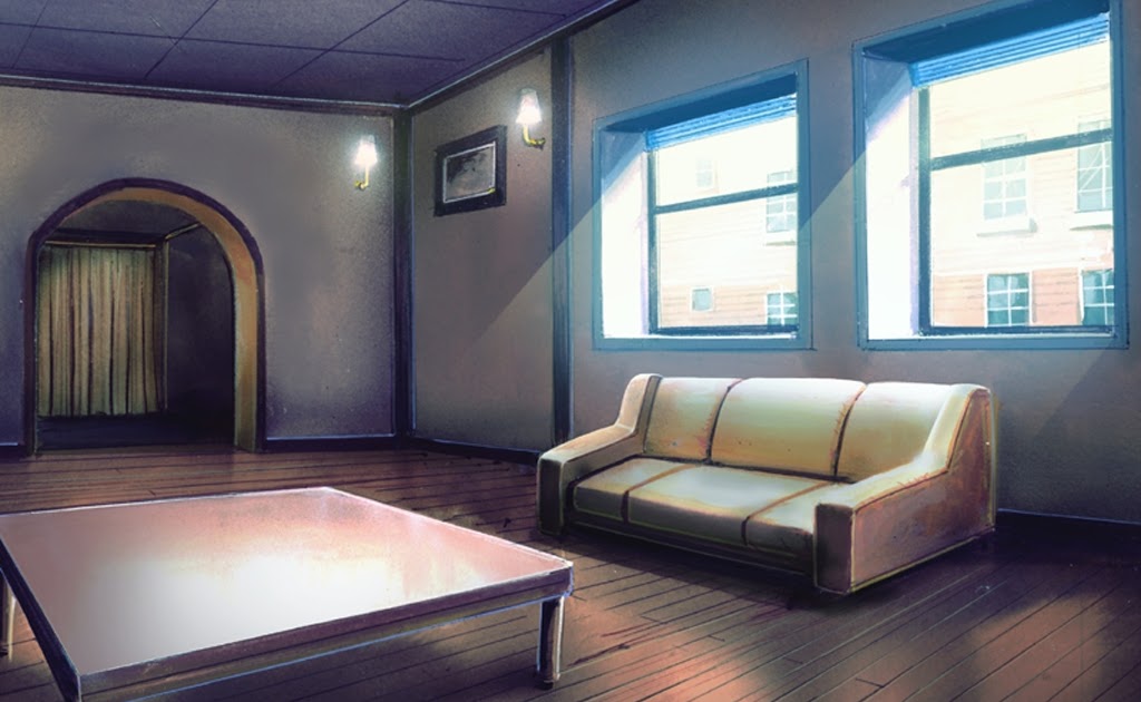 Anime Living Room Background