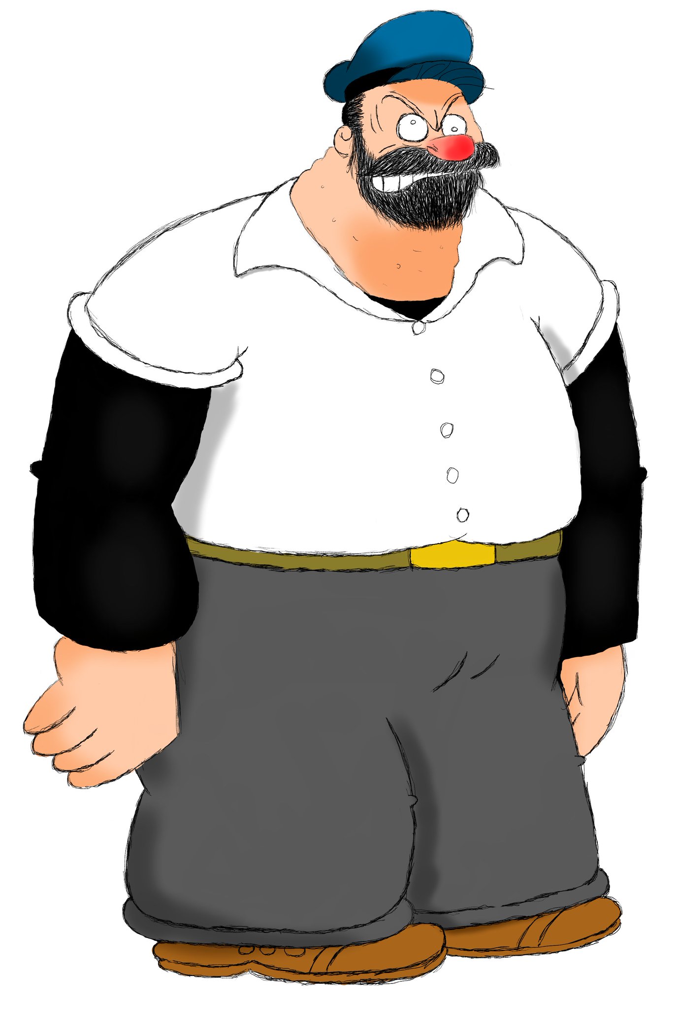 Popeye Cartoon Characters Brutus