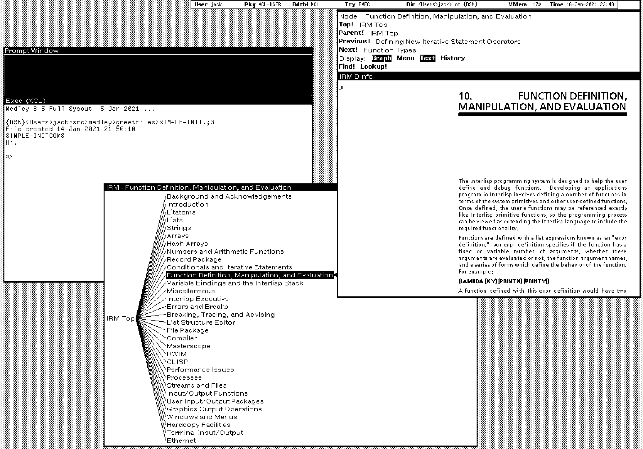 Jack Rusher on Twitter: "A bit of Sunday afternoon #lisp #retrocomputing over here, with the ...
