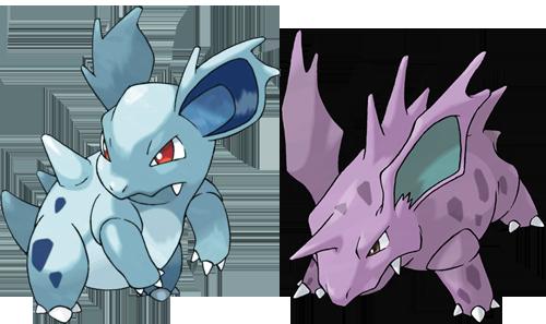 Nidorino And Nidorina