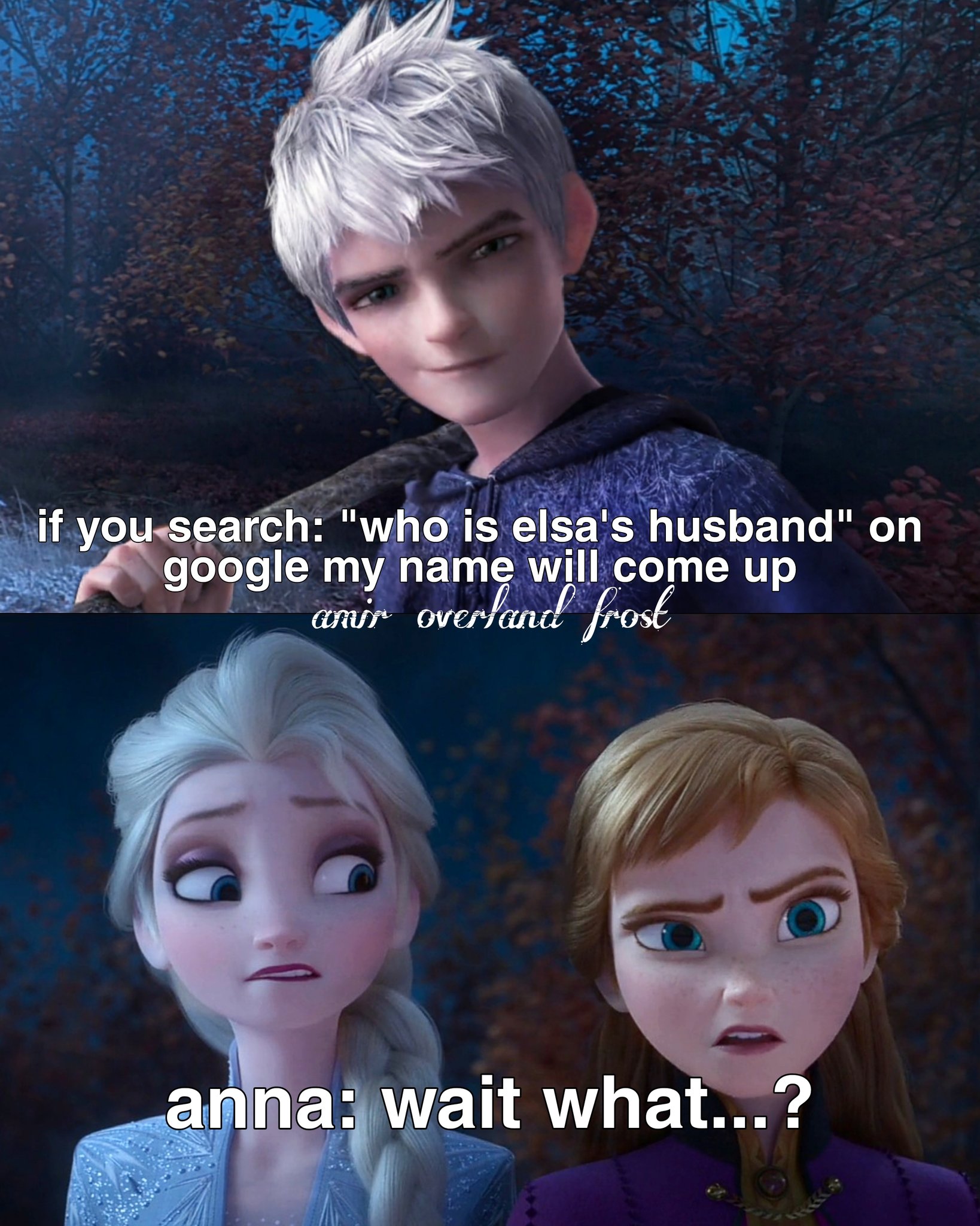 Wait What Meme Frozen