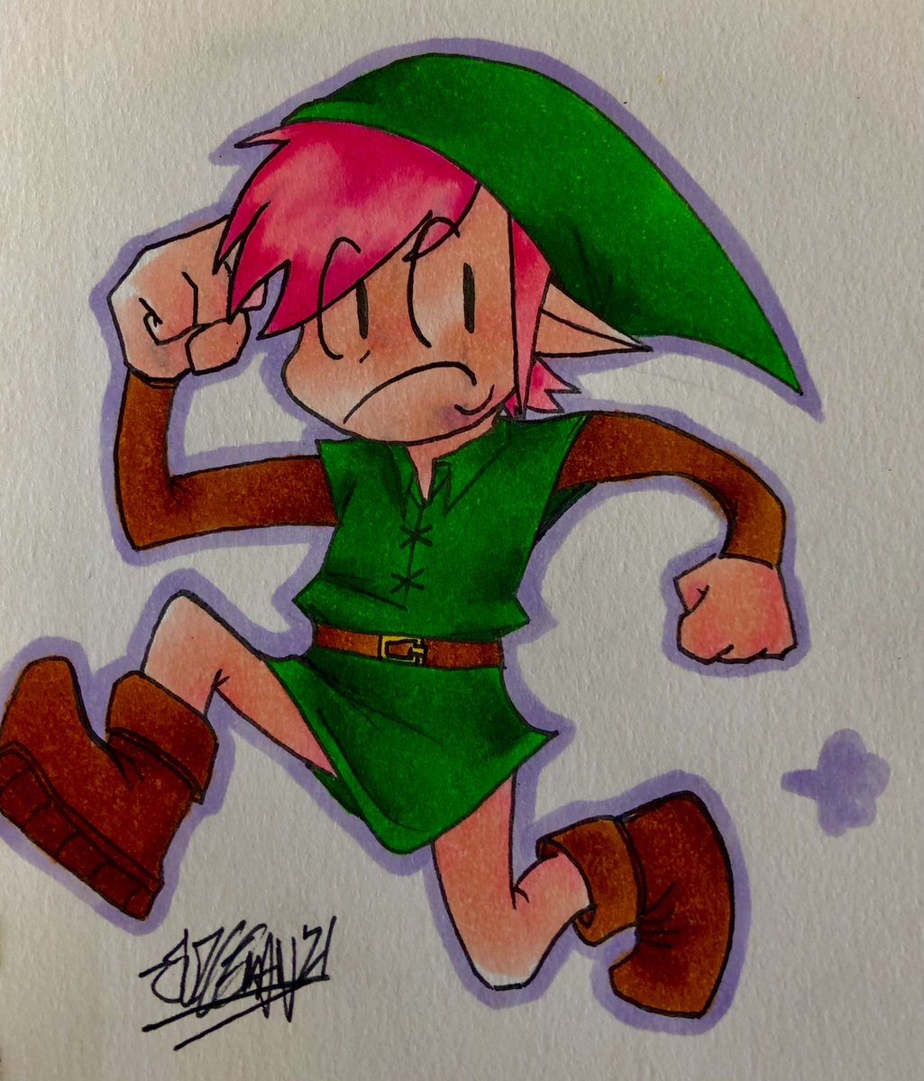 「lil' links #thelegendofzelda #nintendo 」|JUICE-MANの漫画