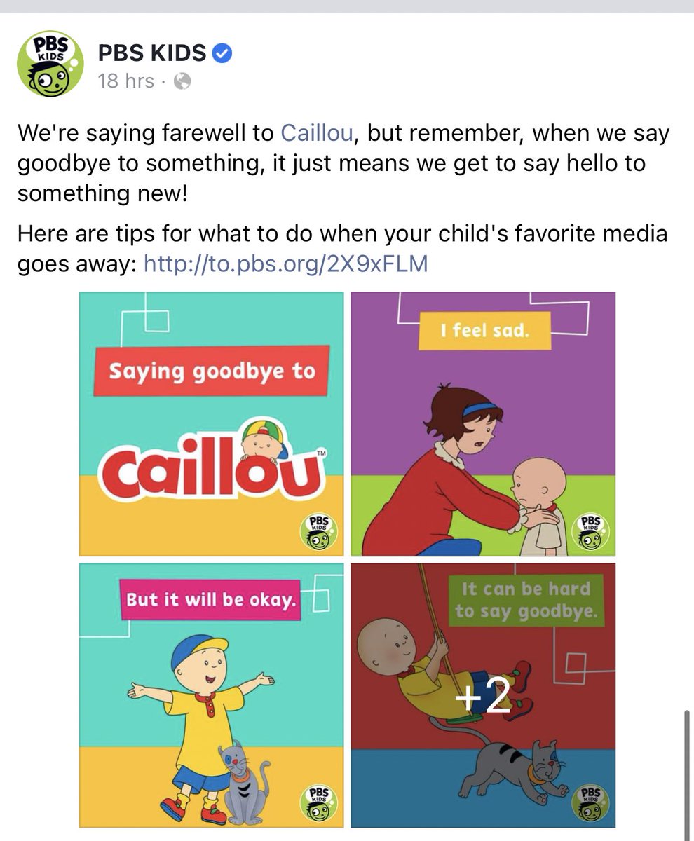 Caillou Sad