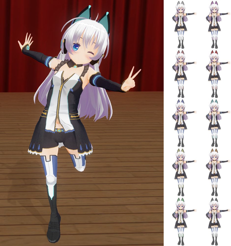 CM3D2 COM3D2 MODツイッター ・ろだA～ 新着まとめ 2021.1.8 もちもち3D