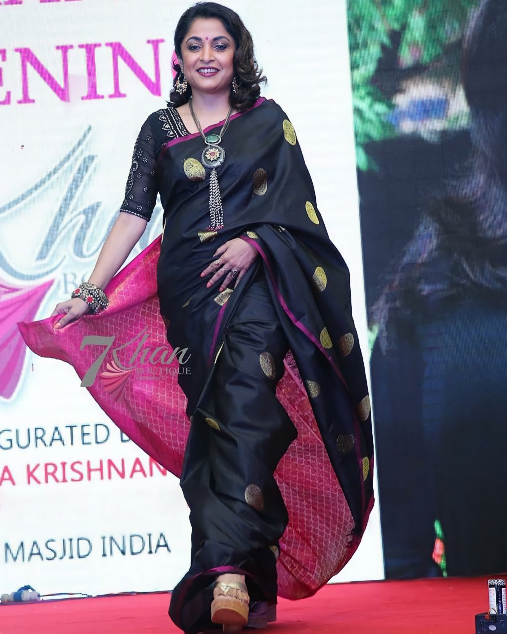 Ramya Krishnan In Saree