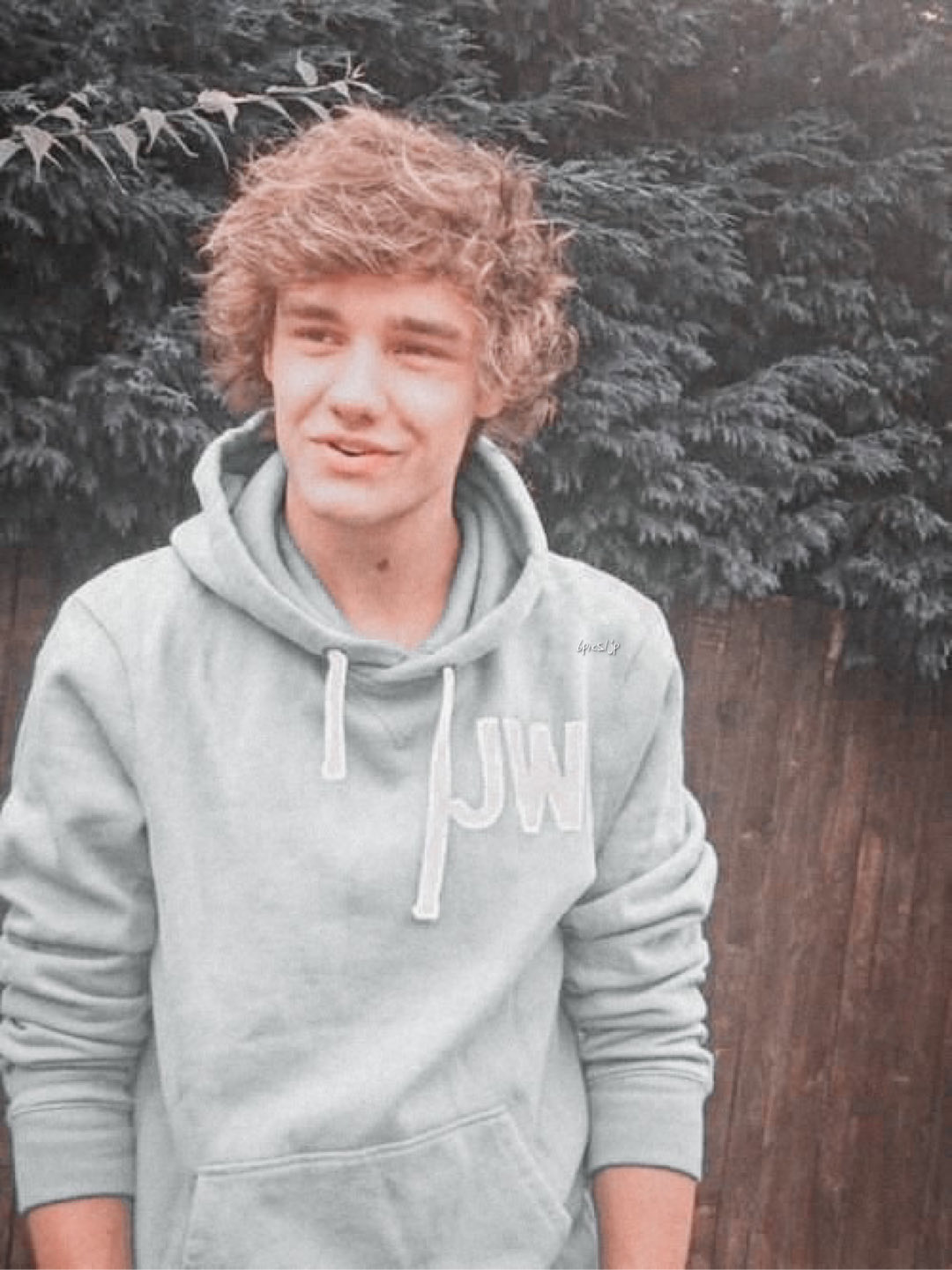 Liam Payne Curly Hair Smile