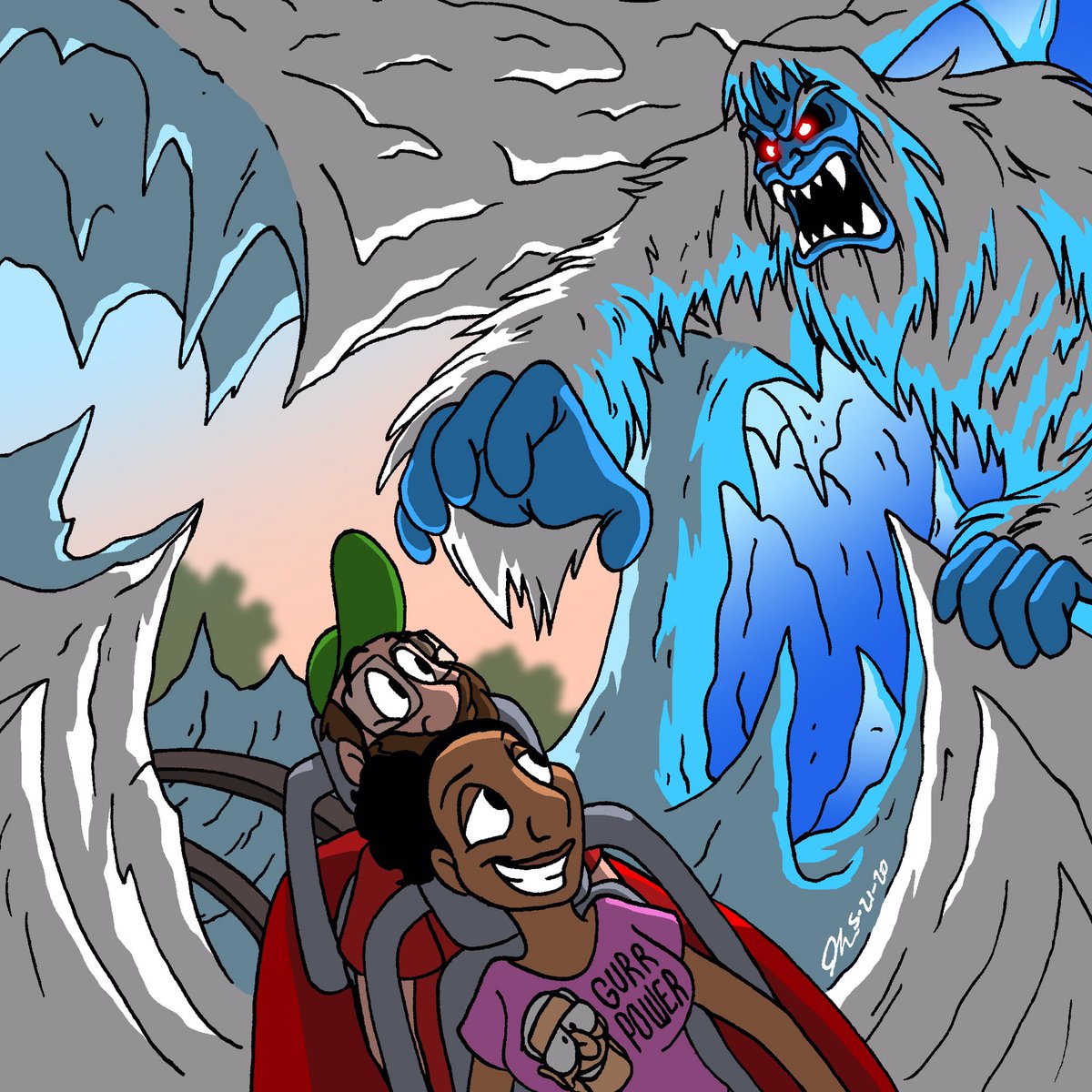 Matterhorn Bobsleds Yeti