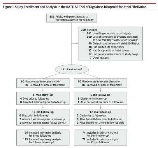 Digoxin is not dead. Effective treatment for atrial fibrillation (AF ...
