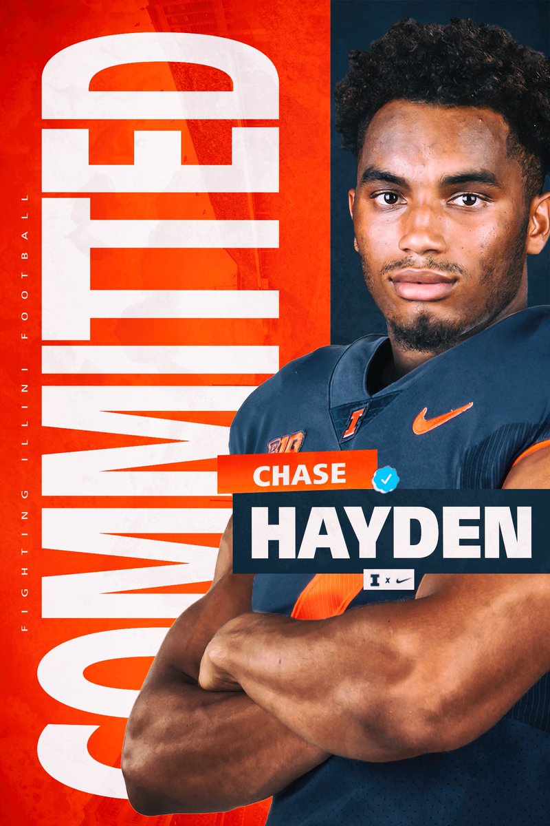 ECU RB Chase Hayden has transferred to Illinois : r/CFB