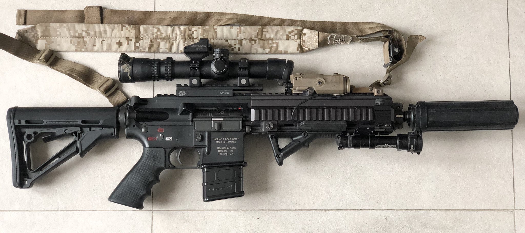 Hk416 Airsoft Custom Contract On The New Bundeswehr Assault Rifle