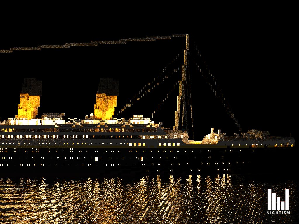 Sinking Titanic Minecraft