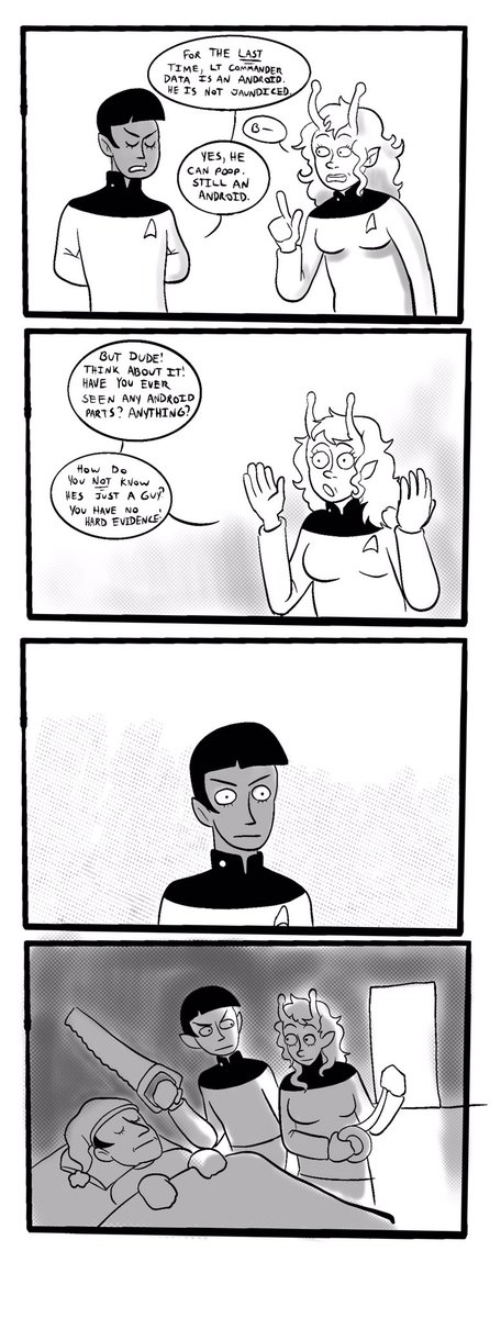 「More of my silly Star Trek ocs 」MIRの漫画