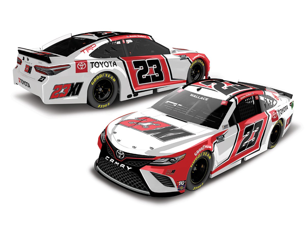 23XI fantasy showcar paint scheme available as a diecast (preorder) : r ...