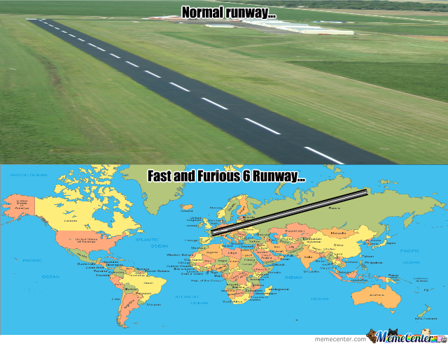 Fast And Furious 6 Runway