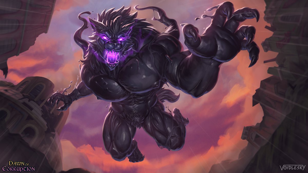 Voidlesky (Commissions Closed) on Twitter: "Illustration for the Game Dawn of Corruption, by ...