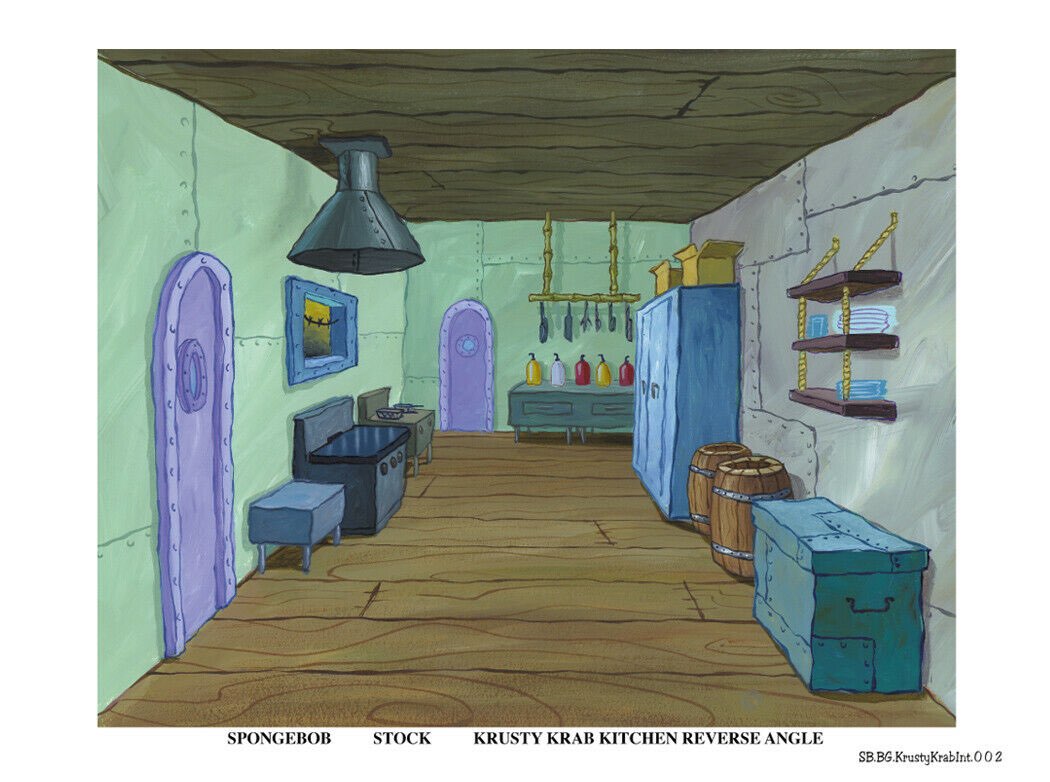 Spongebob Krusty Krab Kitchen