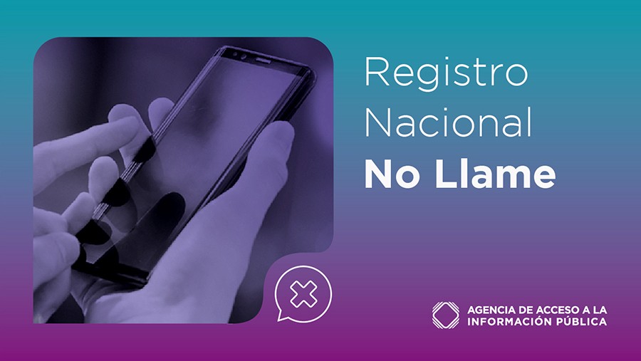 Cuidado agradable Permanentemente registro nacional no me llames ...