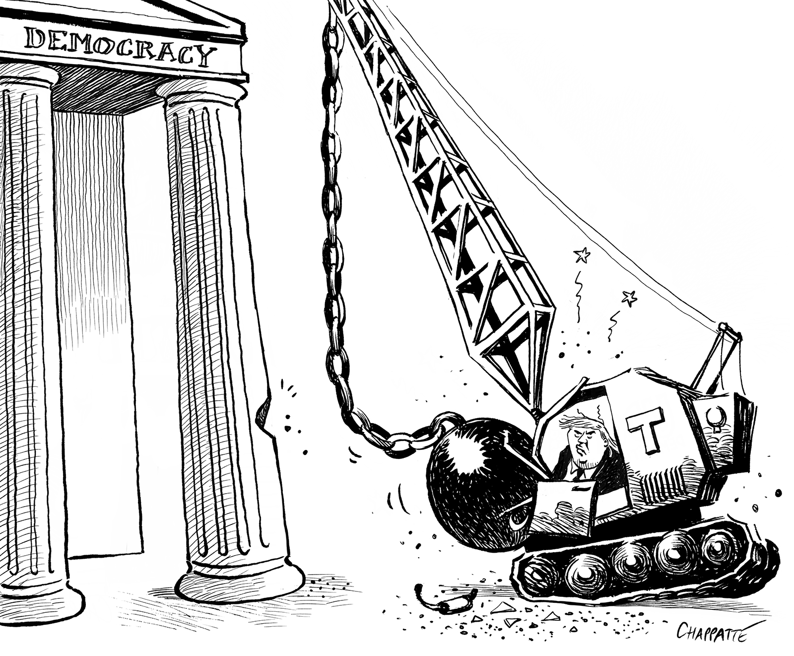 Wrecking Ball Drawing