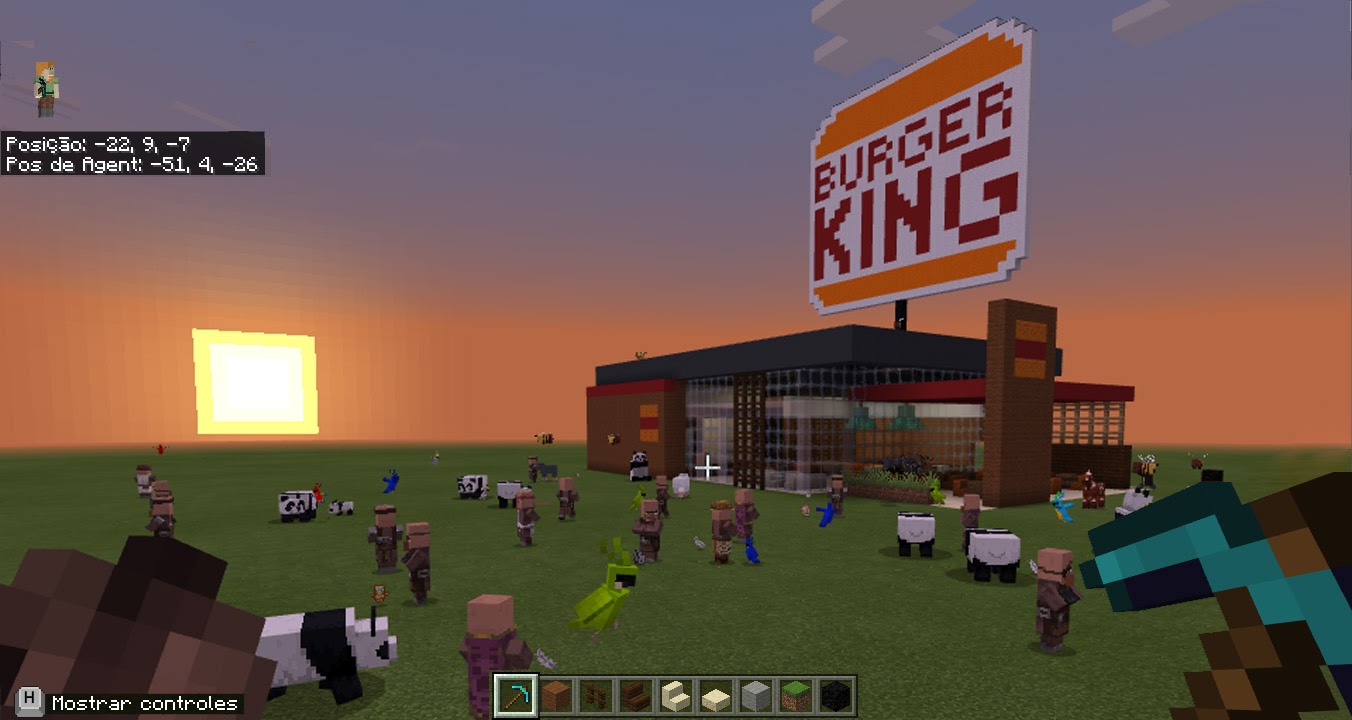 Minecraft Burger King