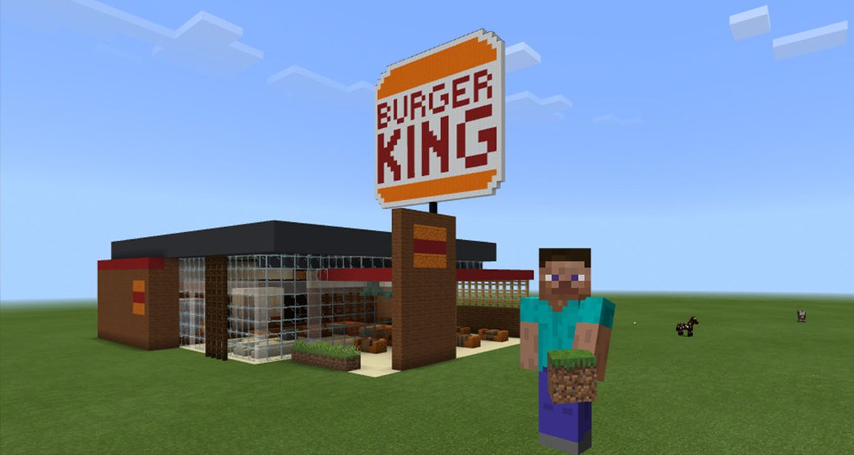 Burger King Building Minecraft
