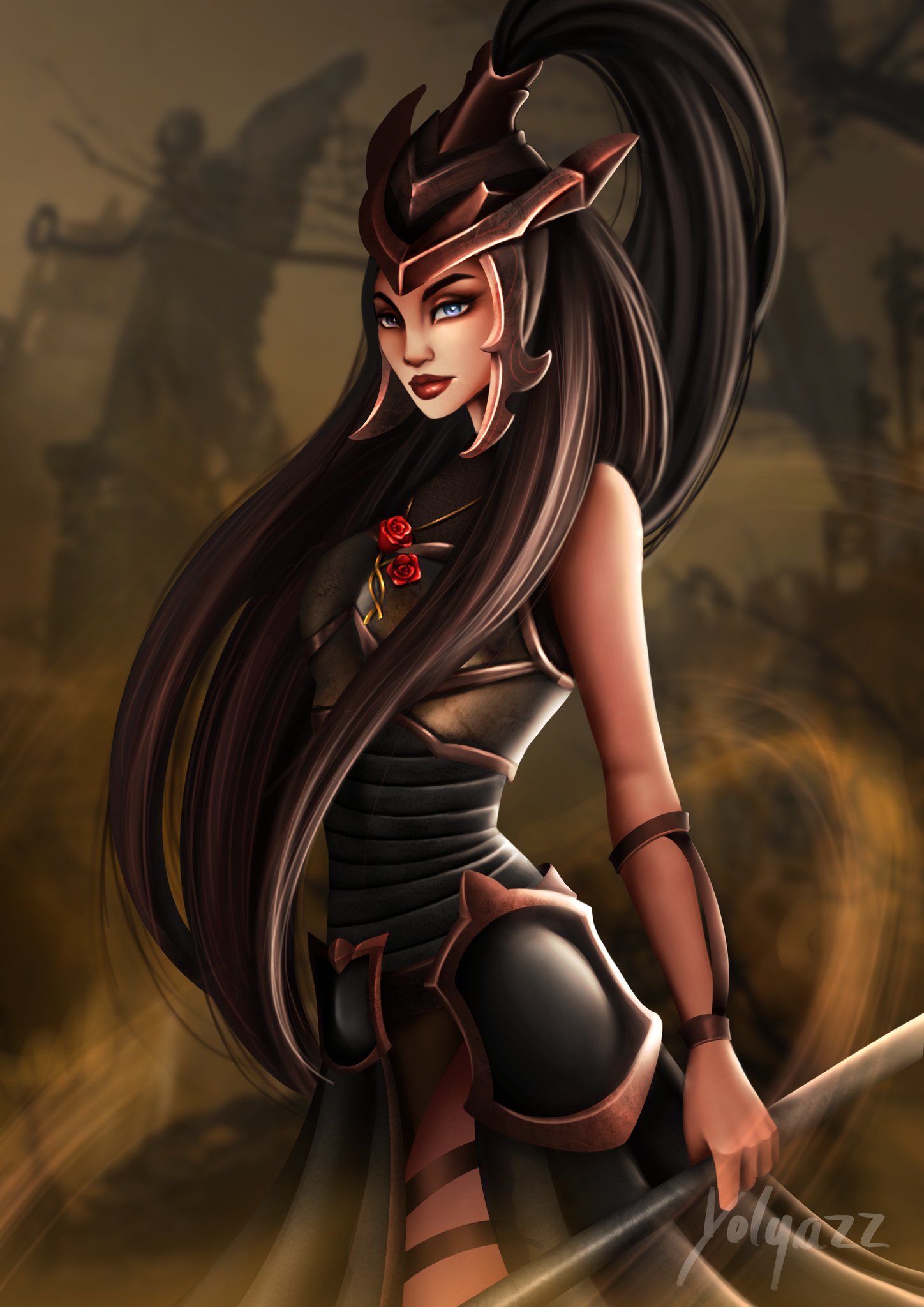 Kalista League Of Legends Fan Art