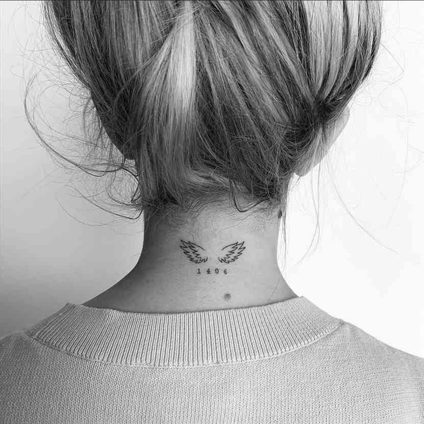 Tattoo Designs For Women On Back Of Neck
