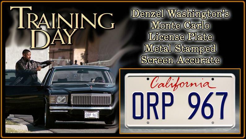 Training Day Denzel Car