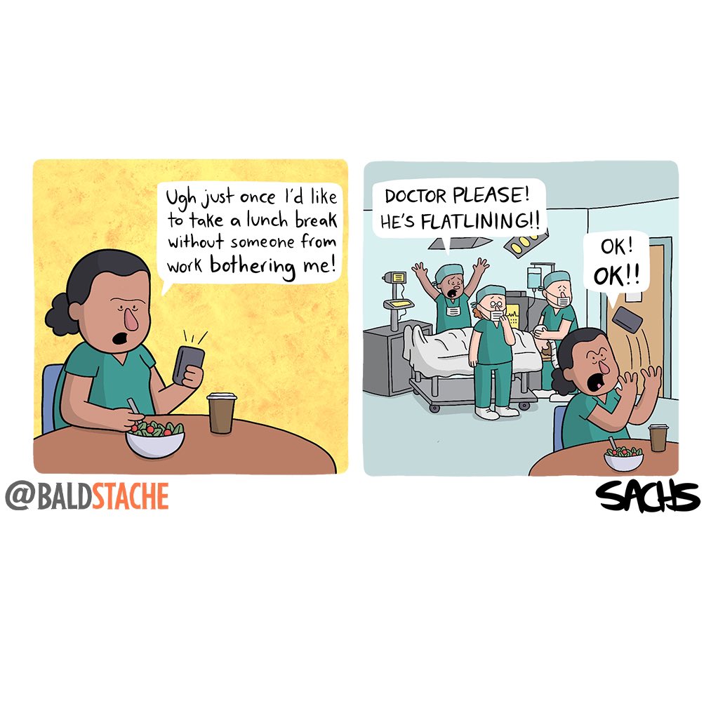 Office Lunch Comic