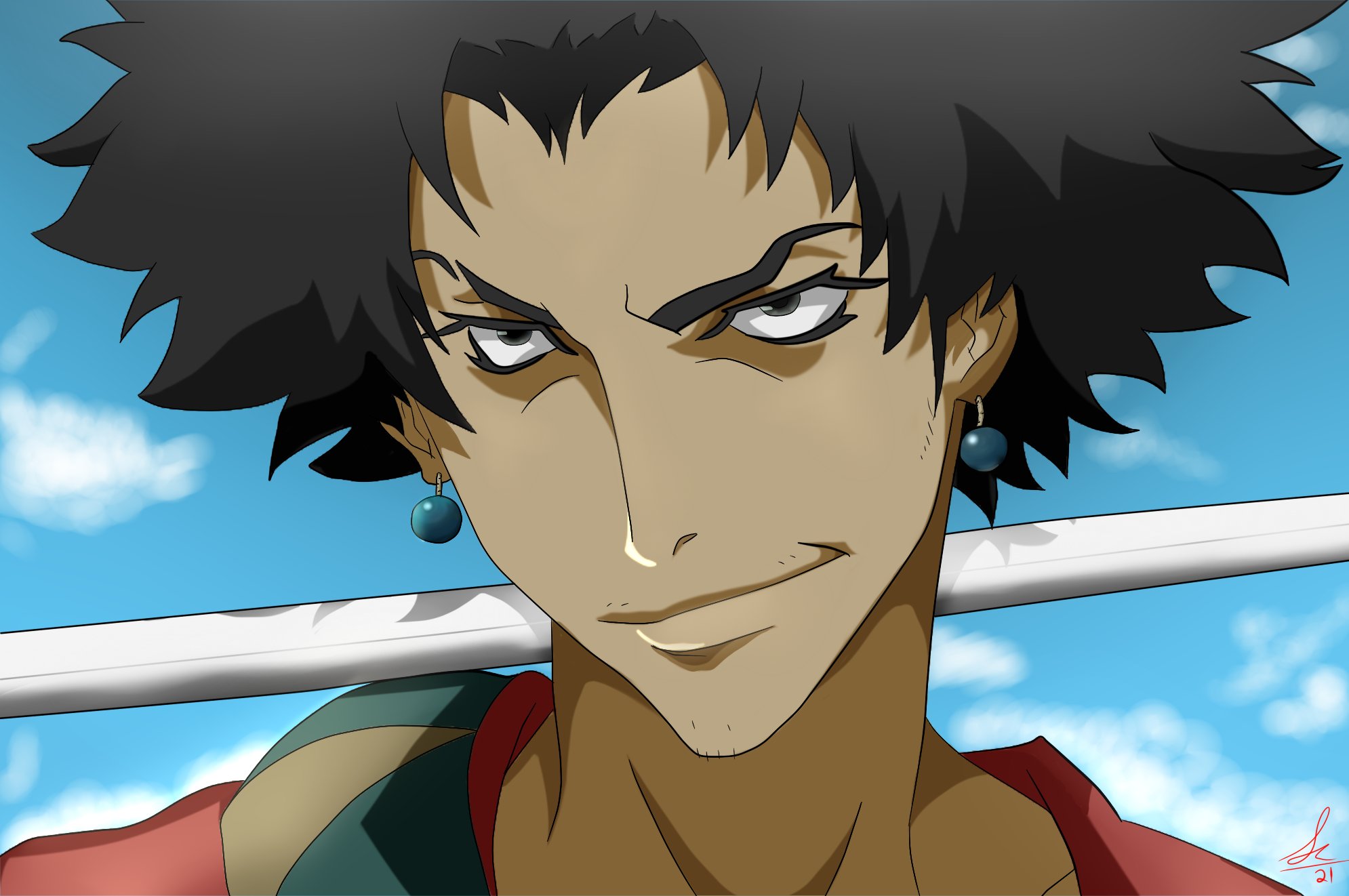 Samurai Hairstyle Anime