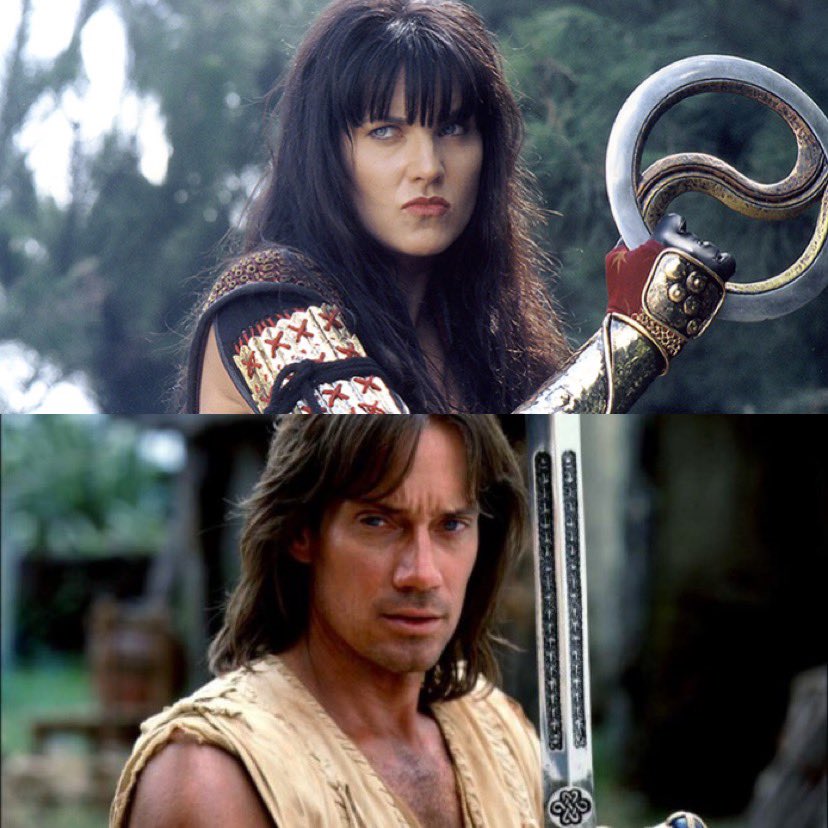 Kevin Sorbo Hercules And Xena