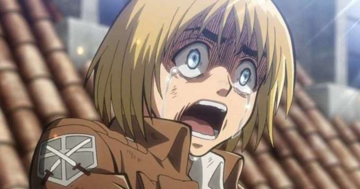 Frightened Face Anime