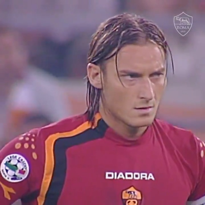 Francesco Totti Long Hair