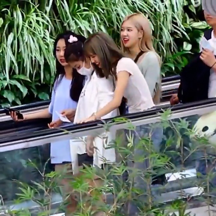 jenlisa loops on Twitter: "BEST JENLISA MOMENTS RANKING 🏆 #15. This off-cam 190819 airport ...