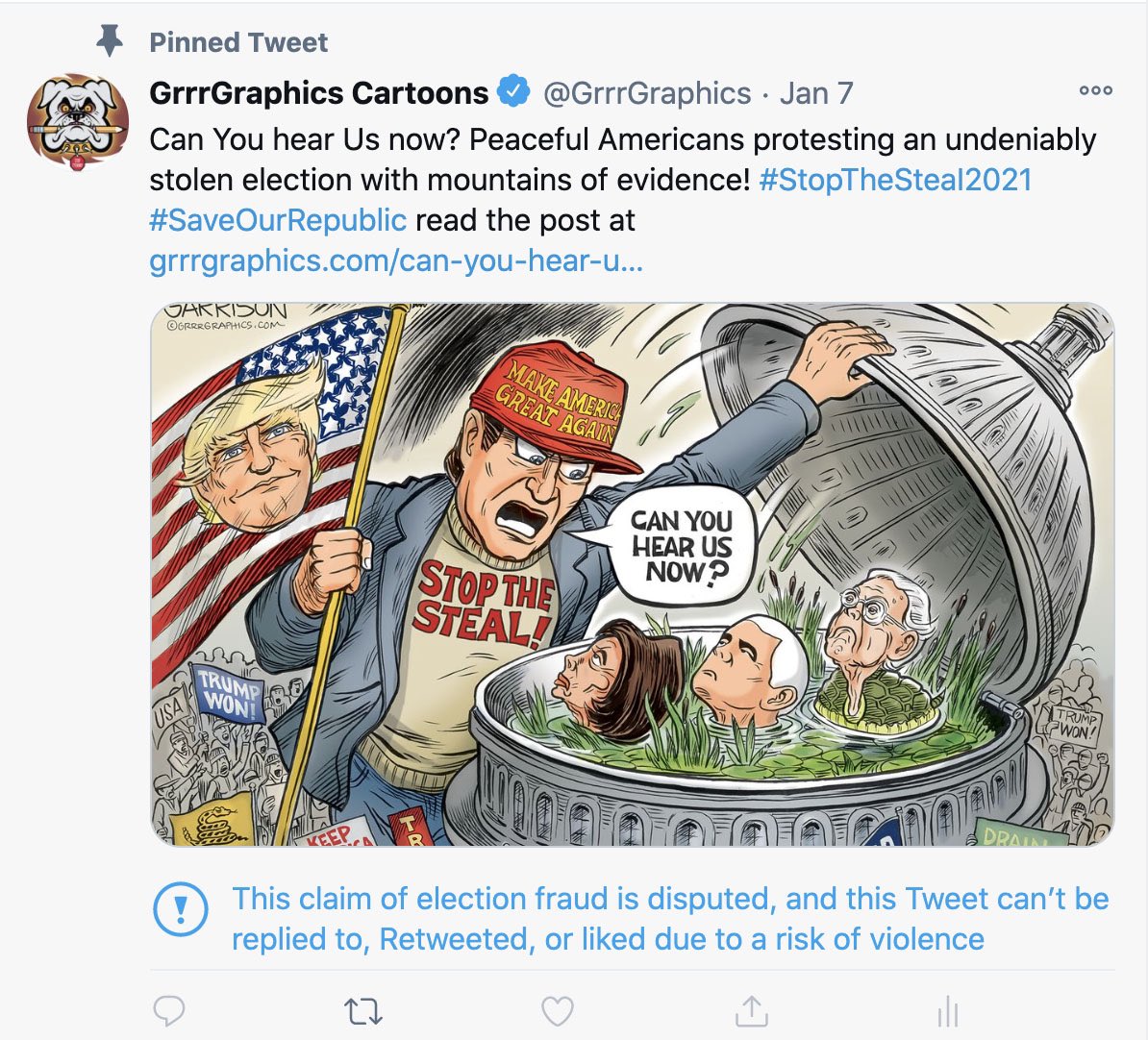 MAGA Cartoonist Ben Garrison, who has drawn racist, anti-Semitic, and ...