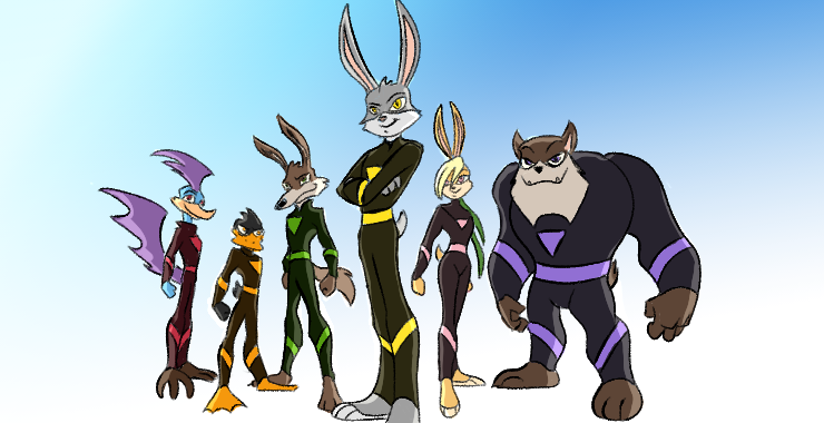 Loonatics Unleashed Deviantart Loonatics Unleashed Reboot By