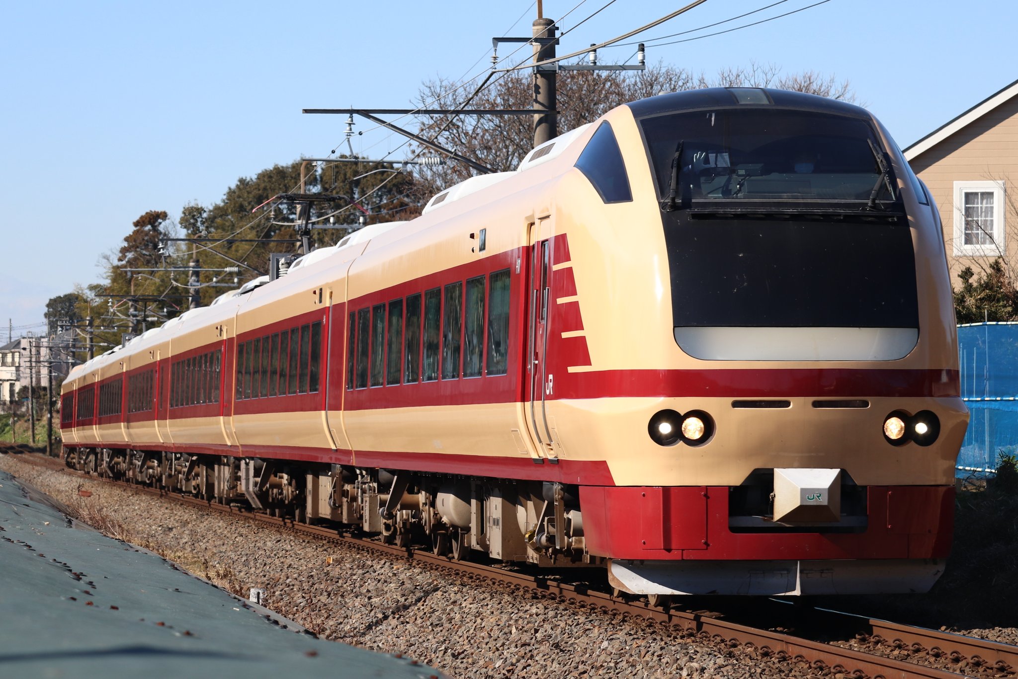 中距離系統 on Twitter: "2021/1/10 ①早春成田山初詣号 185系B6編成6両 ②成田山初詣ぐんま号 E257系NB-11編成5両 ③常磐成田山初詣号 E653系K70編成 ...