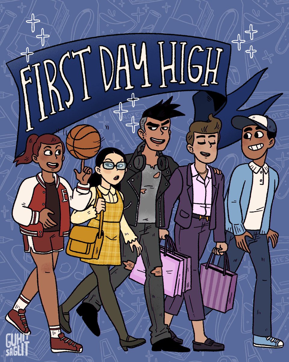 「First Day High AU where everything is ex」| local scribble boi Levi のイラスト