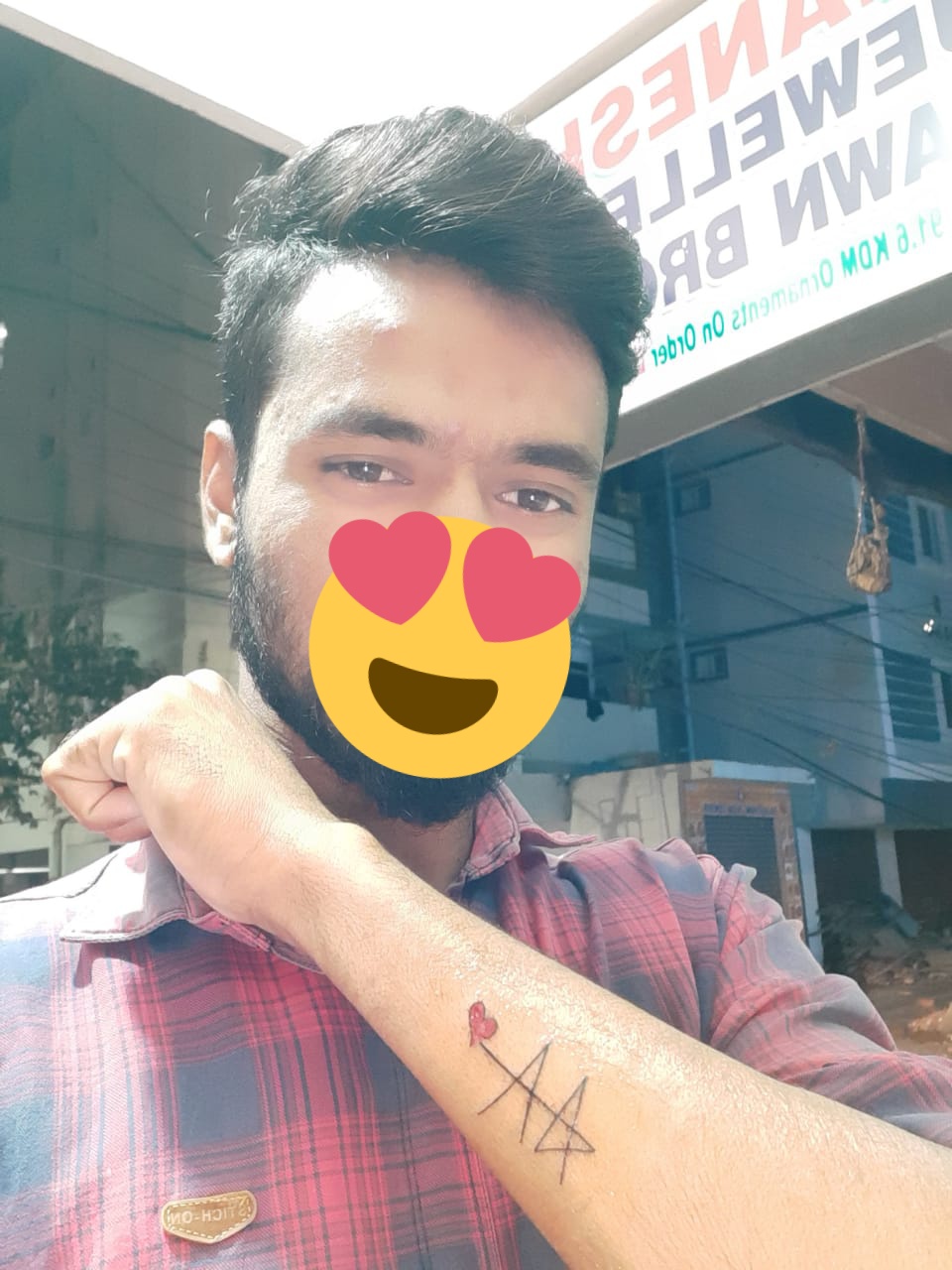 Allu Arjun Tattoos