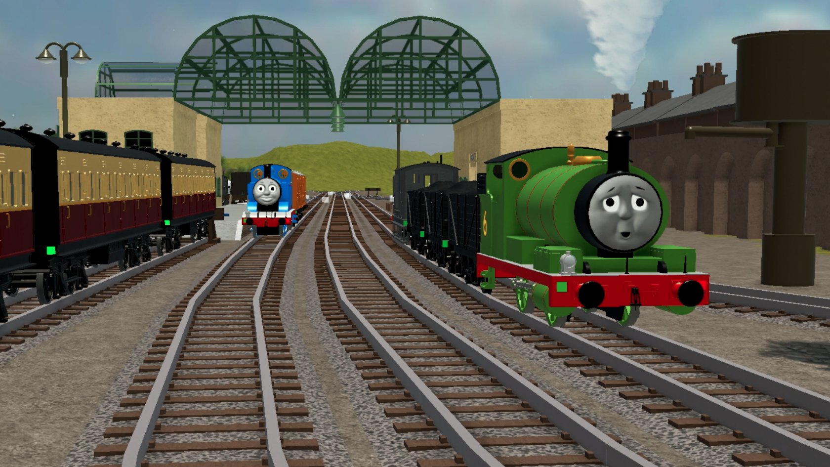 Trainz Thomas Percy And James