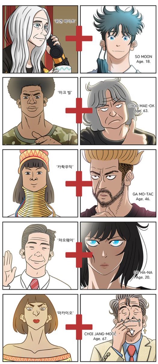 Uncanny Counter Webtoon