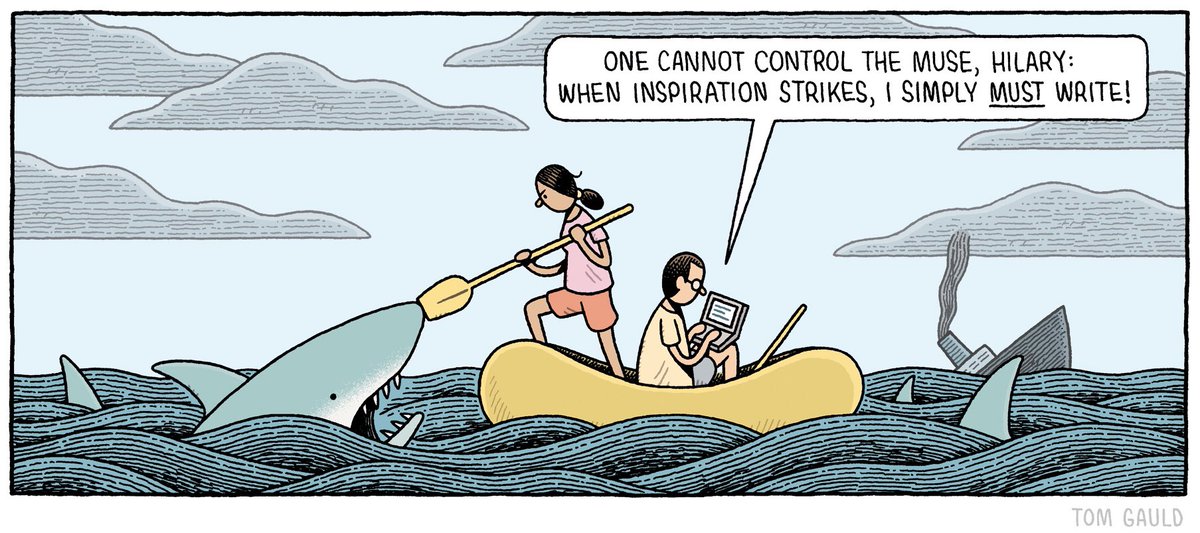 「my cartoon for yesterday's @guardianrevi」|Tom Gauldの漫画