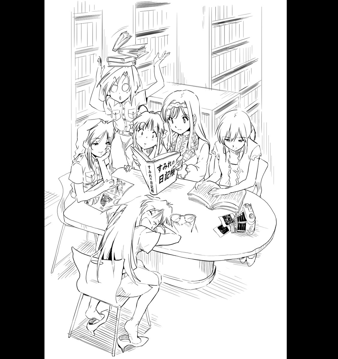 「読書 」007 MIDNAの漫画